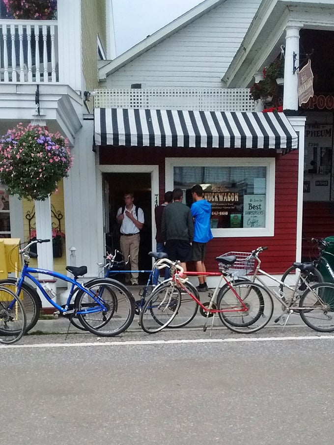 The Chuckwagon serves up quick bites with a side of island charm, where bicycles outnumber cars and calories consumed while vacationing officially don't count.