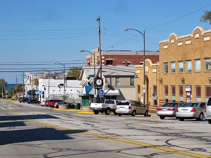 Downtown New Buffalo invites you to slow down and remember what main streets looked like before cookie-cutter chains took over America.