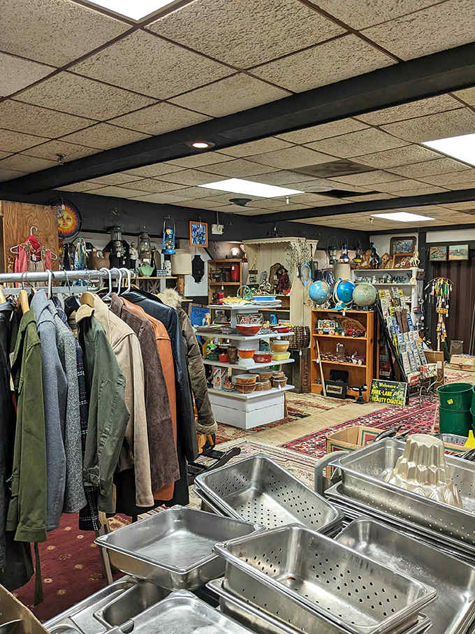 Every corner reveals a new collection to explore, with vendors arranging their treasures to entice browsers into becoming buyers.