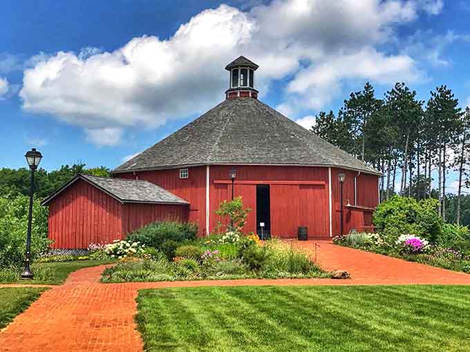 The octagonal barn is proof that even in the 1800s, Wisconsin farmers weren't afraid to think outside the box.