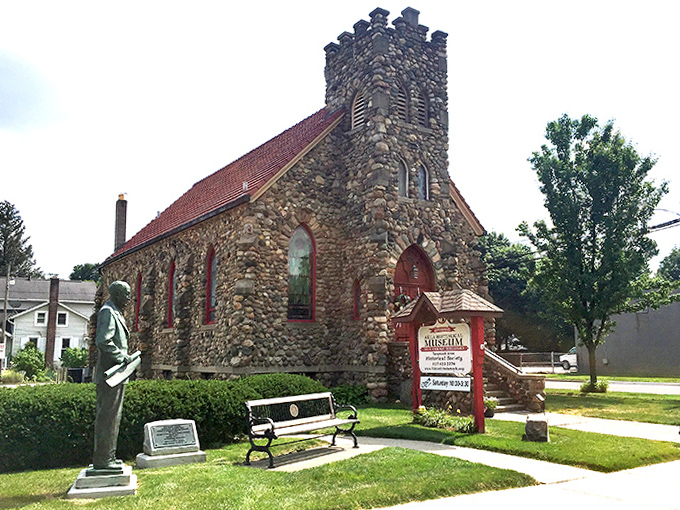 This stone church turned museum looks like it was built to outlast everything around it, including our fleeting attention spans.