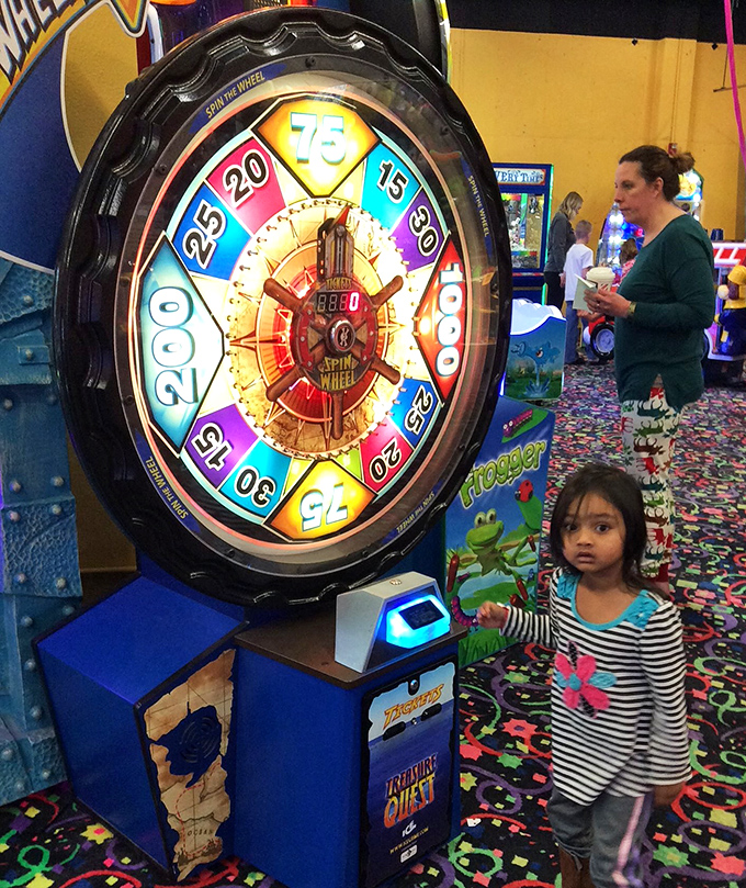 Fortune favors the brave at the spinning wheel of chance &ndash; where tickets and treasures await those with steady hands and good timing.