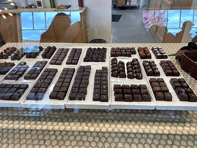 These aren't just chocolates; they're tiny masterpieces waiting to create moments of pure joy with each perfectly balanced bite.