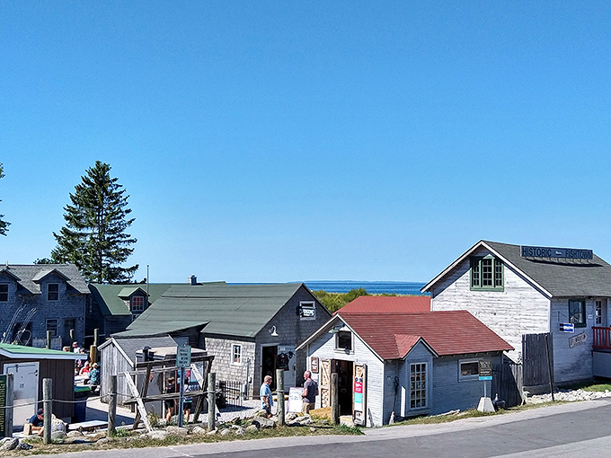 A jumble of historic buildings that lean on each other like old friends, each one more photogenic than a Instagram filter could ever make them.