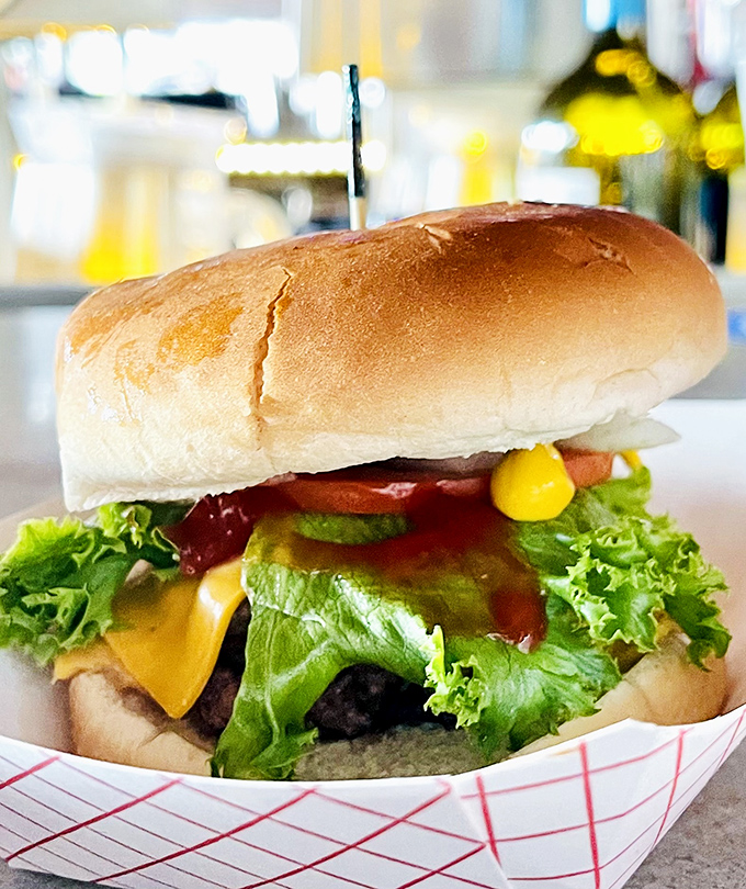 The legendary $3 cheeseburger arrives in all its unpretentious glory &ndash; a testament to the belief that life's greatest pleasures can be deliciously simple.