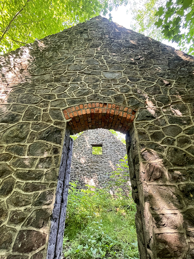 Stone walls whisper tales of boom times &ndash; these century-old ruins stand as monuments to Keweenaw's copper kingdom.