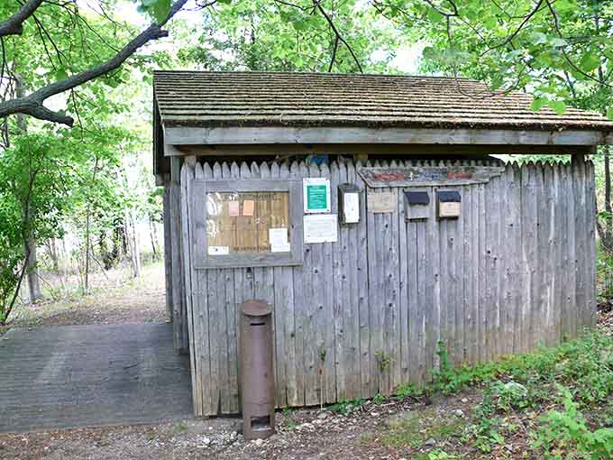The visitor center might be small, but like your grandmother's kitchen, it contains all the essentials and plenty of charm.