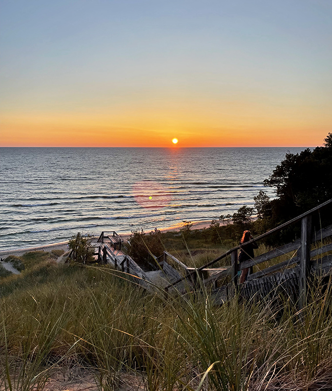 That magical moment when day surrenders to evening, painting the sky in watercolor hues that no filter could improve.