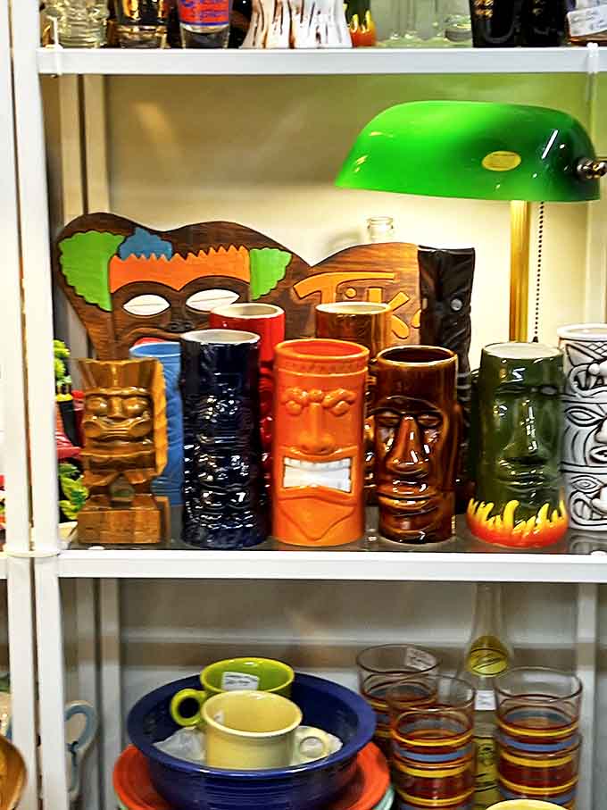 The tiki mug brigade stands at attention, ready to transform your next backyard gathering into a Polynesian paradise &ndash; no passport required.