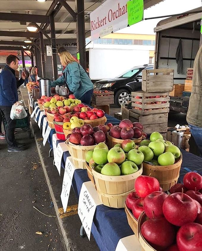 Michigan's apple harvest arrives in wooden baskets of perfection &ndash; each variety telling the story of the orchard that nurtured it.