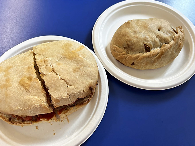 Two handheld wonders &ndash; the classic pasty meets its sandwich cousin in a display of Upper Peninsula culinary prowess.