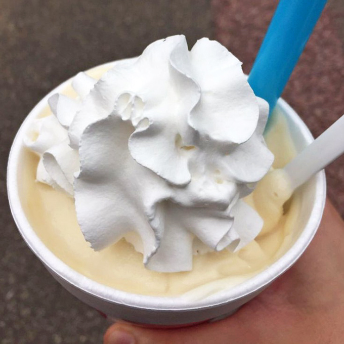 The Butterscotch shake whispers sweet nothings to your taste buds, promising a flavor romance that will leave you smitten.