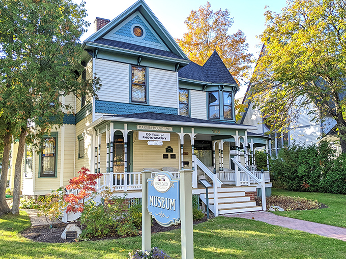 The Charlevoix Historical Society preserves local stories in this charming Victorian home, where history feels personal rather than dusty.
