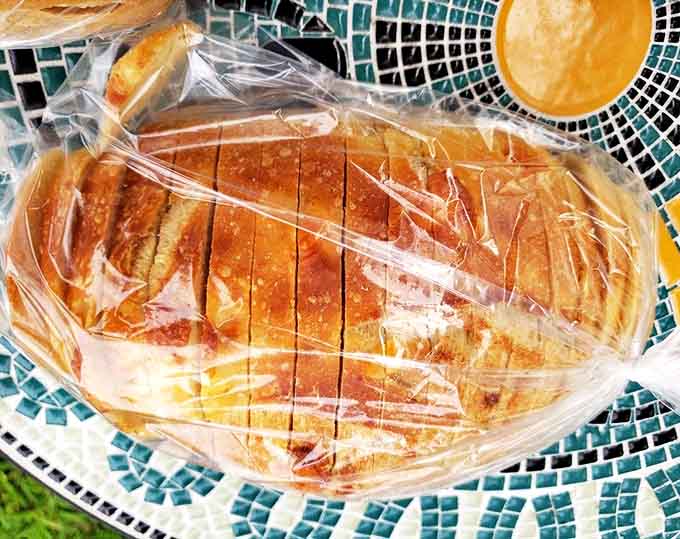 Cheddar sourdough that transforms simple toast into a transcendent experience. The cheese creates pockets of savory goodness throughout the tangy loaf.