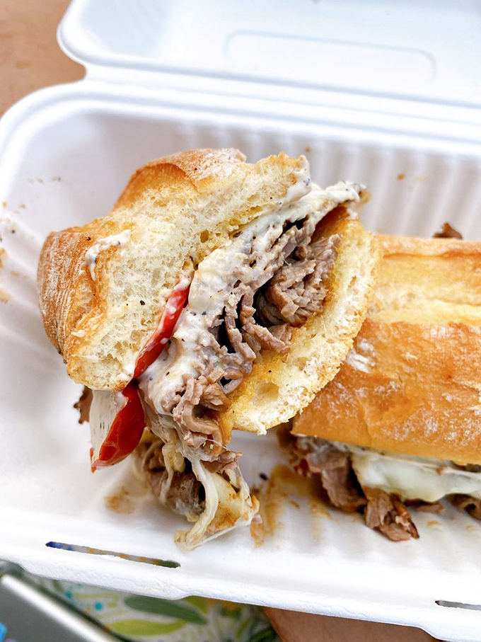 Tender beef, melted cheese, and the perfect bread &ndash; this isn't just a sandwich, it's a love letter to Philadelphia with a Michigan twist.
