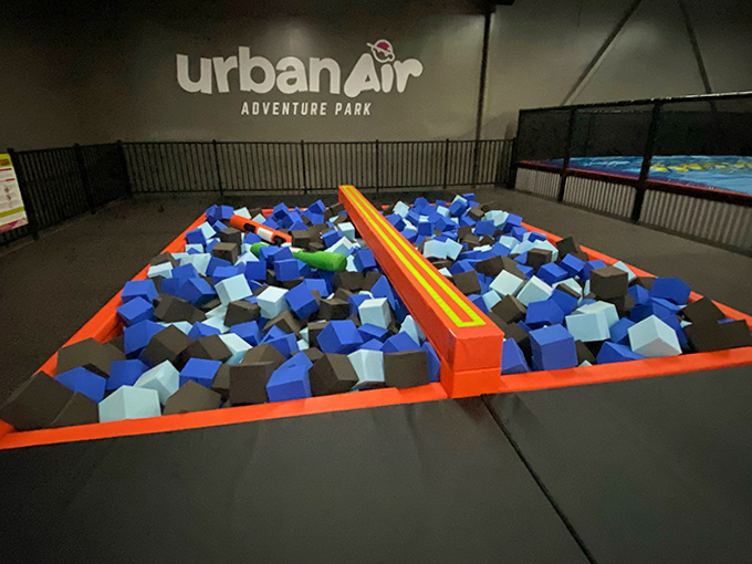 The foam pit &ndash; where dignity goes to die and pure, childlike joy is reborn in a sea of squishy blocks.
