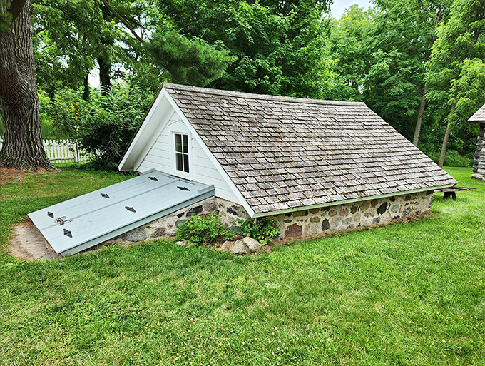 This clever stone spring house kept milk cool long before refrigerators, proving innovation existed well before Silicon Valley.
