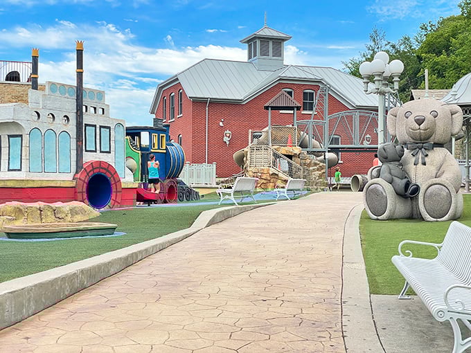 Teddy Bear Park delights with whimsical sculptures and play spaces, proving Stillwater knows how to charm visitors of all ages.