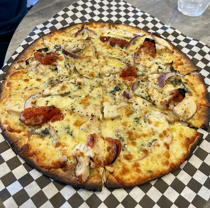 When pizza meets wine country sophistication, everyone wins, especially your taste buds and your Instagram feed in equal measure.