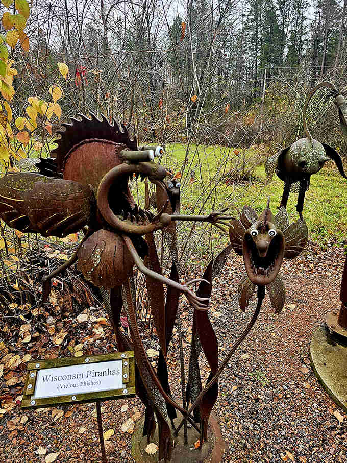 "Wisconsin Piranhas" prove that local humor is alive and well &ndash; these toothy creatures would give actual fish nightmares!