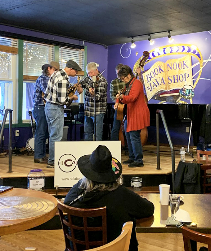 Local musicians transform this bookstore into an intimate concert venue, proving stories come in many forms &ndash; including musical ones.