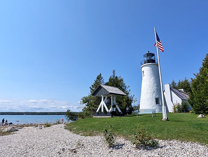 That bell didn't ring itself &ndash; imagine trudging out here during midnight storms to warn ships away from rocky shores.
