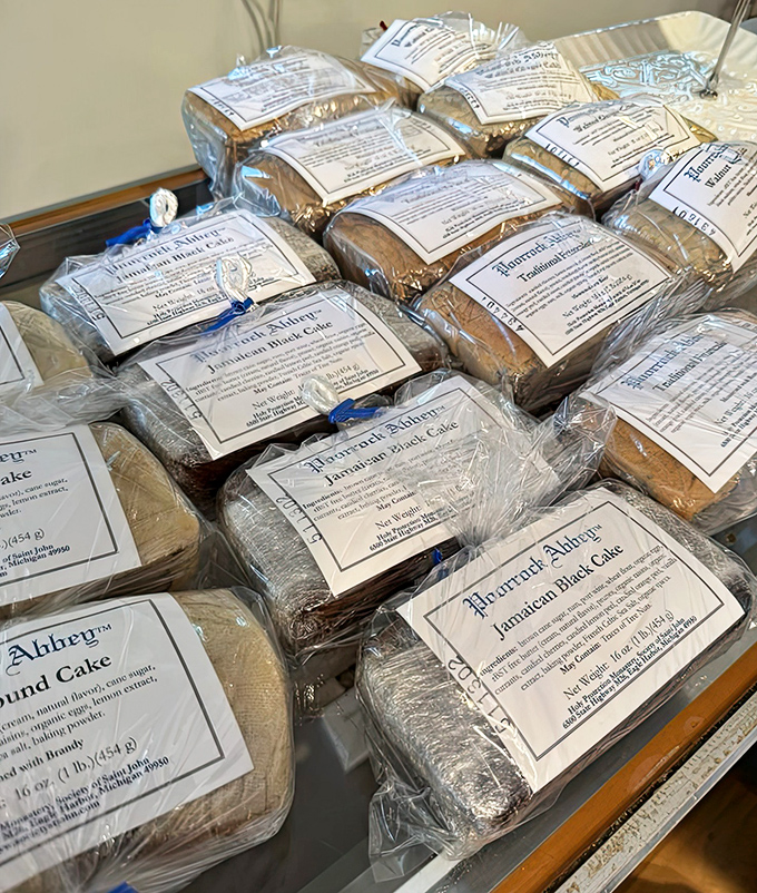 Each carefully wrapped cake carries a simple label but complex flavors &ndash; the monks' Jamaican Black Cake has rehabilitated fruitcake's reputation single-handedly.