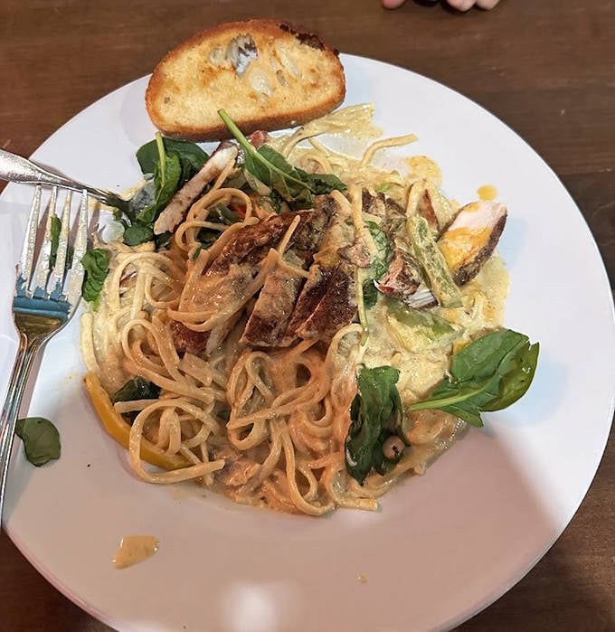 Pasta that would make an Italian grandmother nod in approval, while a Jamaican grandmother adds her secret spice blend.