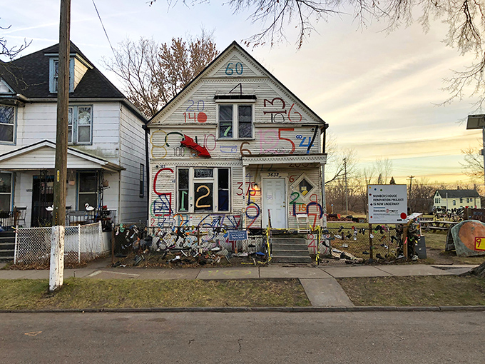 The Numbers House plays with mathematical madness, turning equations into art that even your algebra teacher would appreciate.