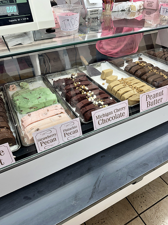 From Strawberry Pecan to Michigan Cherry Chocolate, these colorful fudge varieties prove that life's too short for just one flavor.