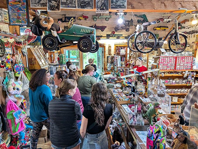 Visitors of all ages discover their own connections to the past as they navigate the delightfully overwhelming collection of childhood treasures.