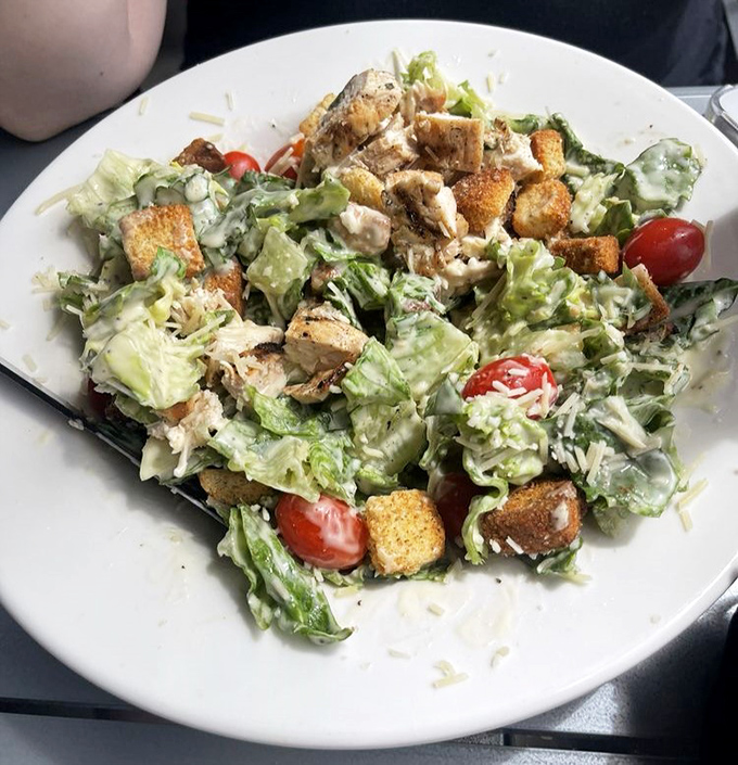 This Caesar salad isn't just a token healthy option &ndash; it's a legitimate contender for your appetite's attention.
