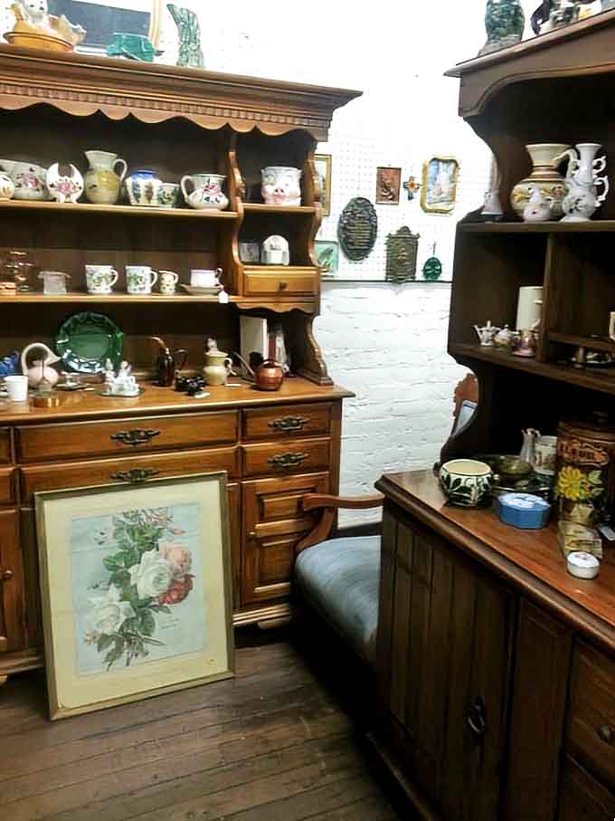 China cabinets bursting with teacups and saucers that have hosted countless conversations, gossip sessions, and proper pinky-raising moments.