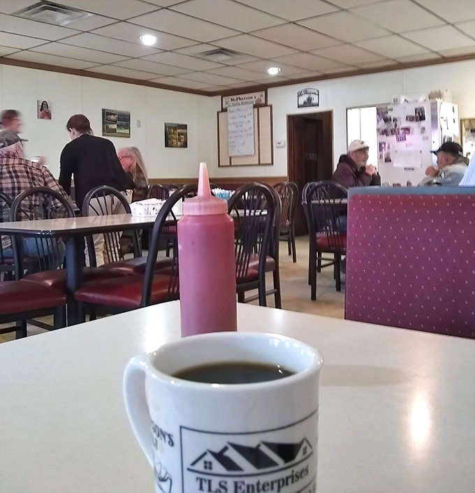 Coffee at McPherson's isn't just a beverage – it's a community ritual, served in mugs substantial enough to warm hands on cold Michigan mornings.