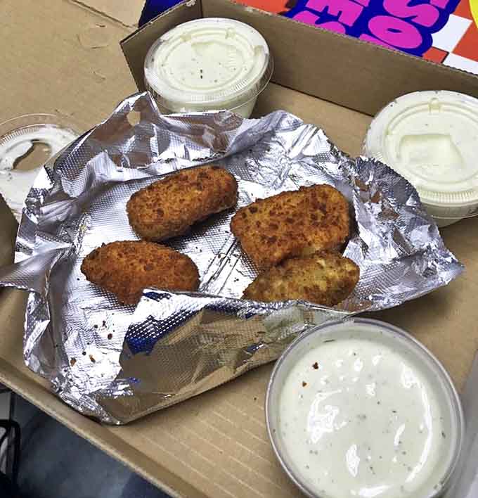 Crispy jalape&ntilde;o poppers that deliver a one-two punch of creamy cheese and spicy kick &ndash; like the culinary equivalent of a power ballad's quiet verse and explosive chorus.