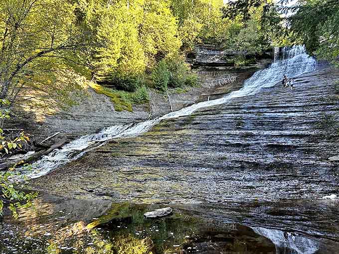 Water and rock performing their ancient dance – a partnership millions of years in the making and still going strong.
