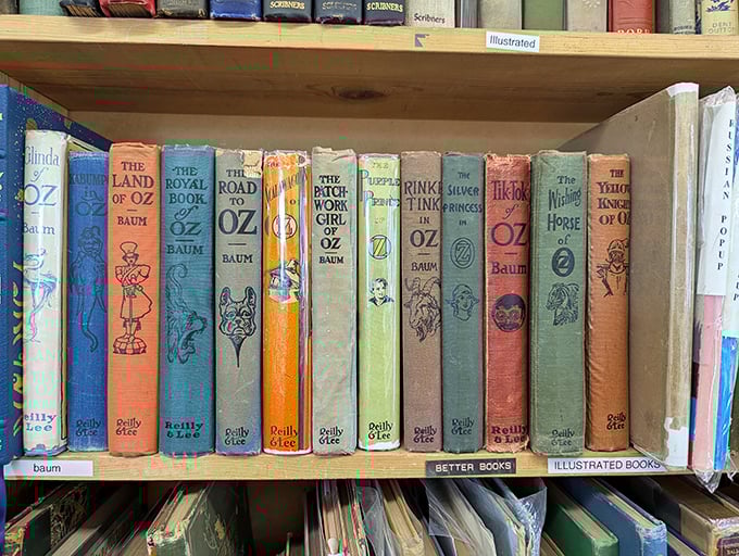 The complete Oz collection by L. Frank Baum – proof that Midway's treasures go far beyond what you'll find at chain bookstores.