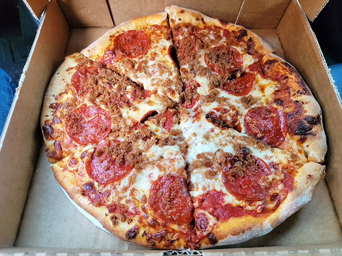 Pizza perfection with a crisp crust and generous toppings &ndash; proving Lawry's isn't just a one-hit wonder.