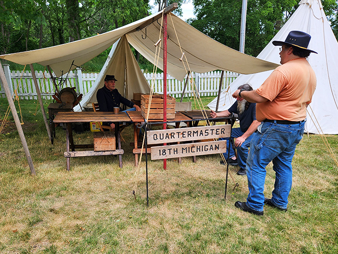 The Quartermaster Station reminds us that military logistics were challenging even before Amazon Prime's two-day shipping expectations.