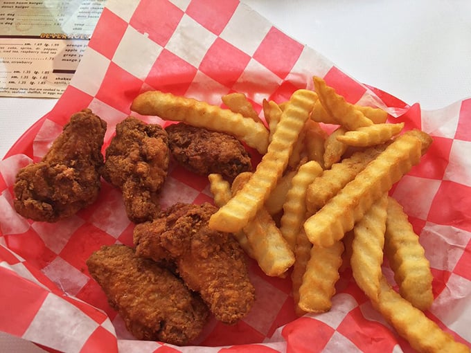 Crispy chicken tenders and golden fries prove Wimpy Burger isn't just a one-trick pony, everything here gets the same attention to detail.