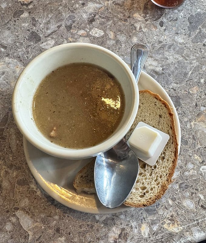 Zurek soup might look humble, but this tangy rye concoction carries centuries of Polish culinary wisdom in every spoonful.