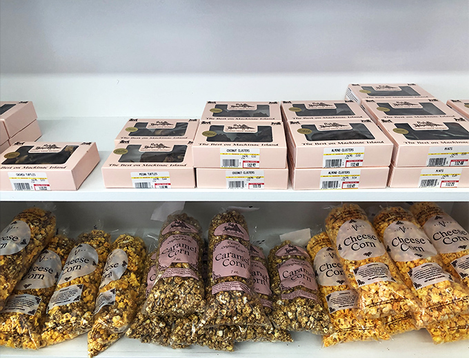 Behind every perfect slice lies decades of tradition – Ryba's artisans arrange their handcrafted treasures with the precision of jewelers.