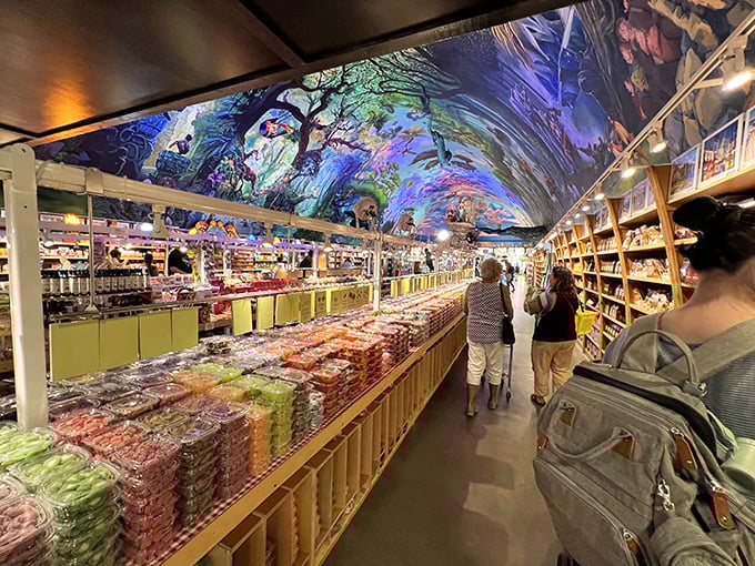 A yard of bubblegum – because sometimes regular-sized candy just doesn't make enough of a statement in your life.