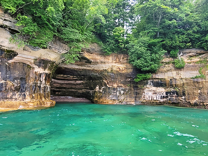 The impossible Caribbean blues of Lake Superior prove that you don't need a passport for tropical-looking waters.