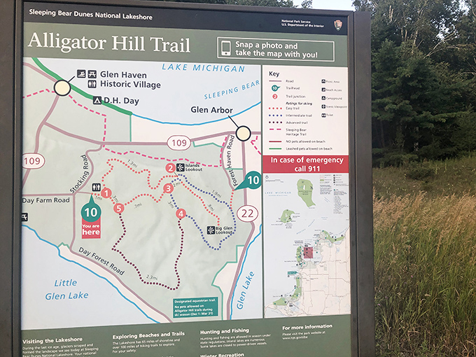 The trail map that promises adventure without threatening your life &ndash; the perfect balance of exploration and "you probably won't get lost."