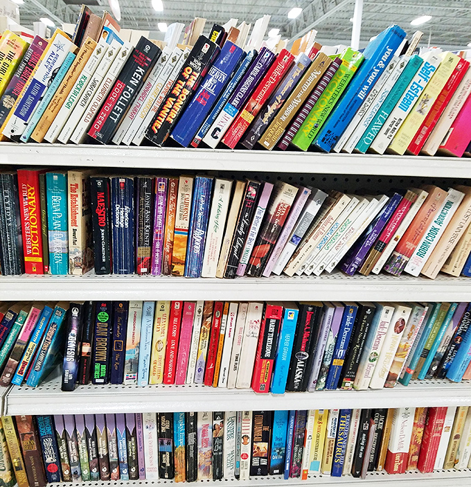 Each book tells two stories &ndash; the one printed on its pages and the journey that brought it to this shelf of literary treasures.