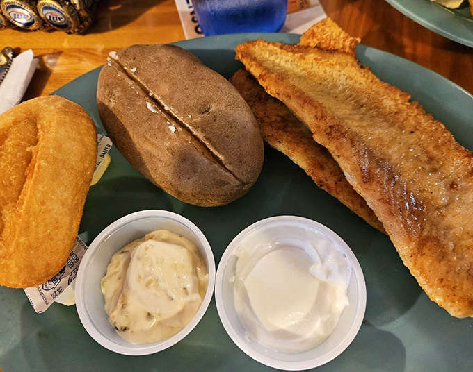 Walleye dinner with all the fixings &ndash; the taste of northern Minnesota that keeps locals and tourists coming back for decades.
