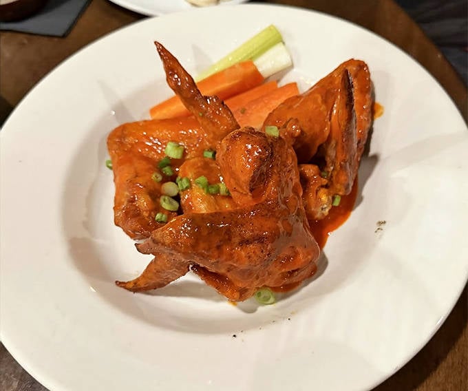 Buffalo wings with Caribbean flair—these aren't your standard sports bar fare, they're what happens when Buffalo visits Jamaica.