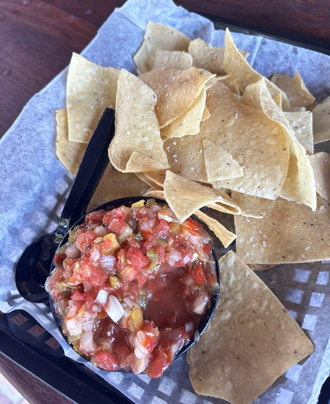 Freshly made salsa and crispy tortilla chips &ndash; the opening act to a meal that deserves a standing ovation before it even begins.