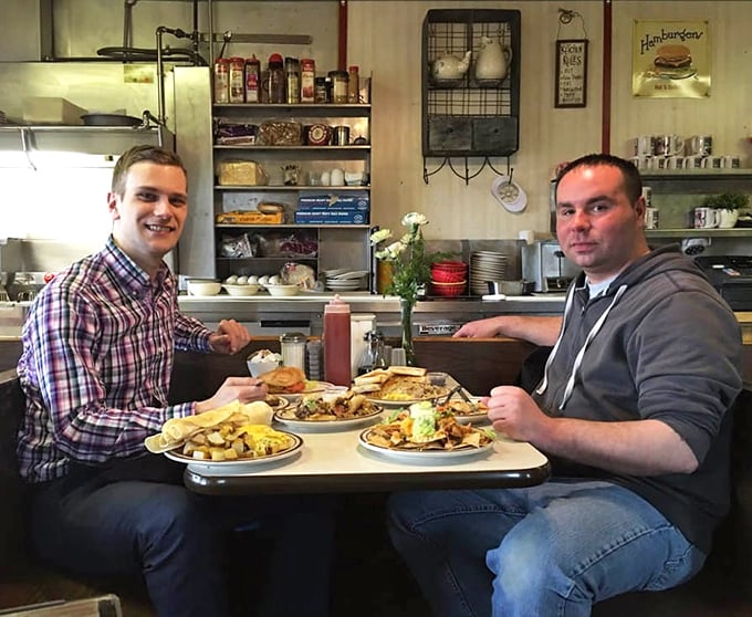 Where strangers become neighbors over plates of comfort food &ndash; the dining room serves up community alongside the daily specials.